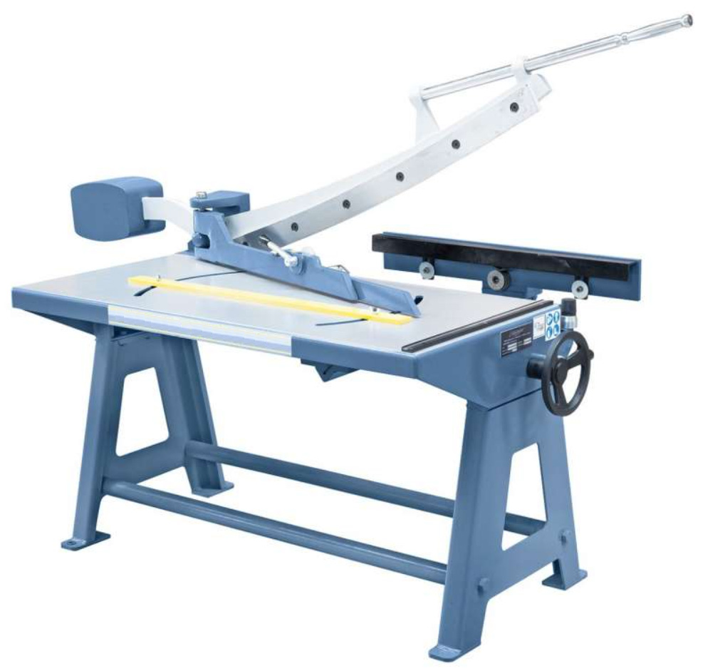 Cizalla manual para cortar metales con espesores finos